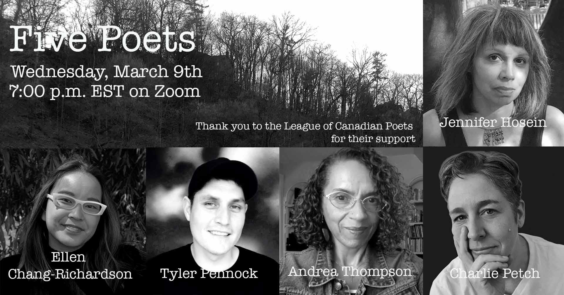 Five Poets: – Tyler Pennock